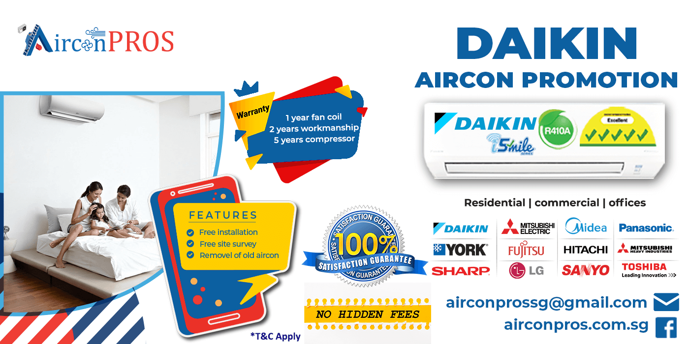 Daikin Aircon promotion | Daikin Aircon promotion singapore 2022